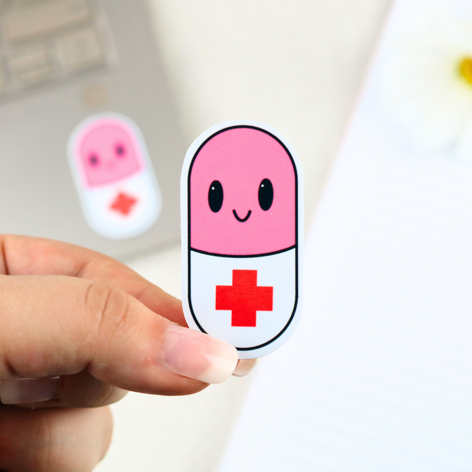 Cute pills Sticker – Super Nurse