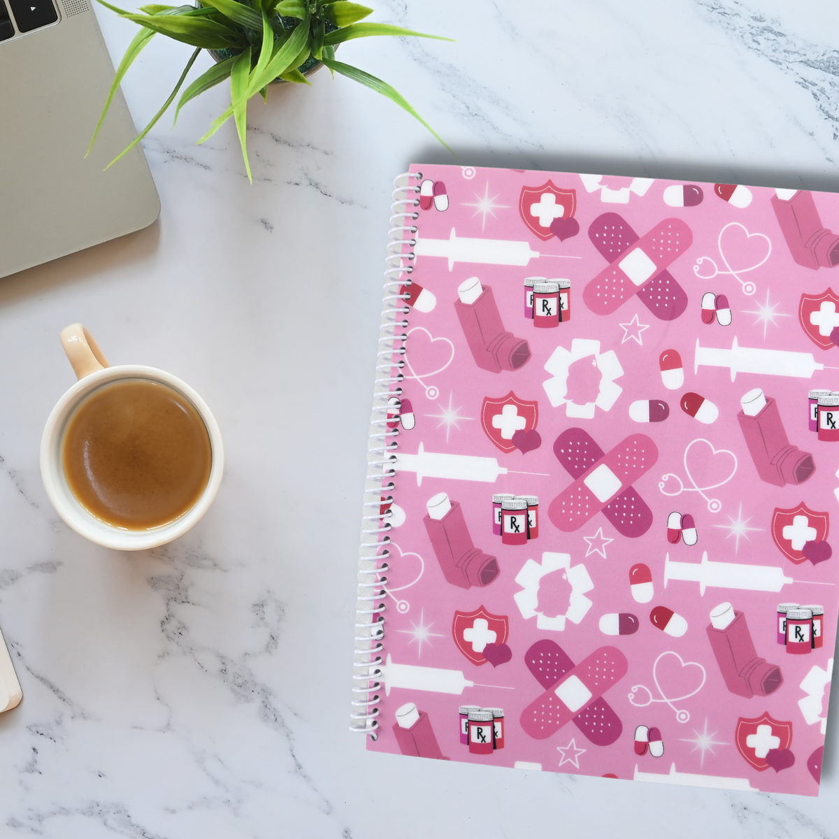 Girly nurse - Cahier de notes – Super Nurse